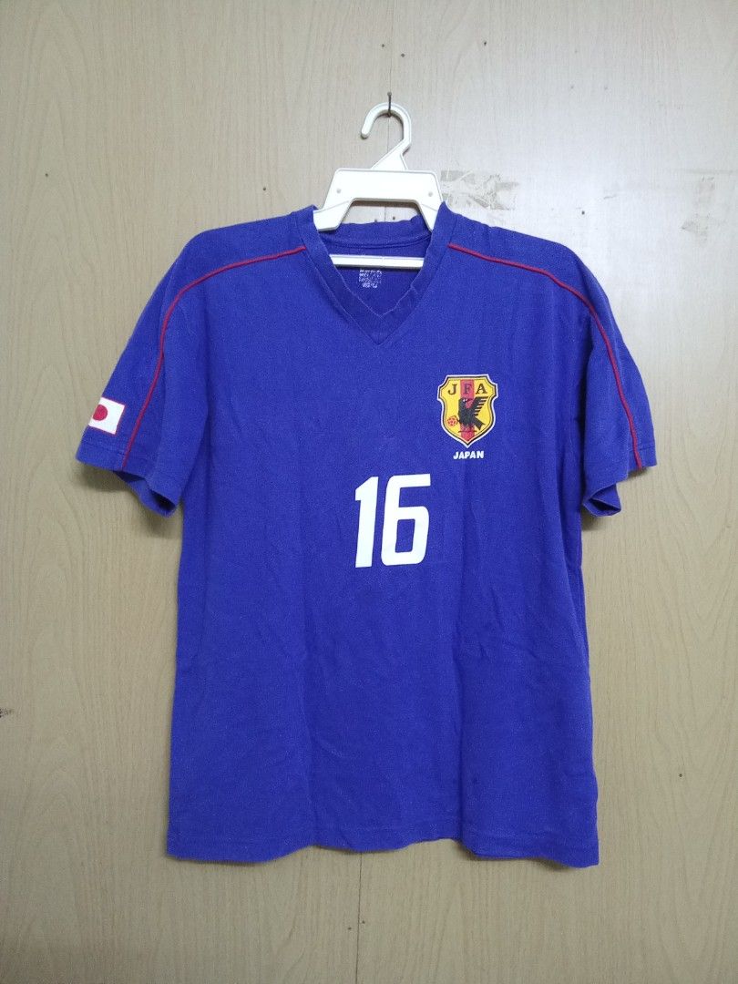 Vintage JFA Japan Football T Shirt, Men's Fashion, Tops & Sets, Tshirts & Polo Shirts on Carousell
