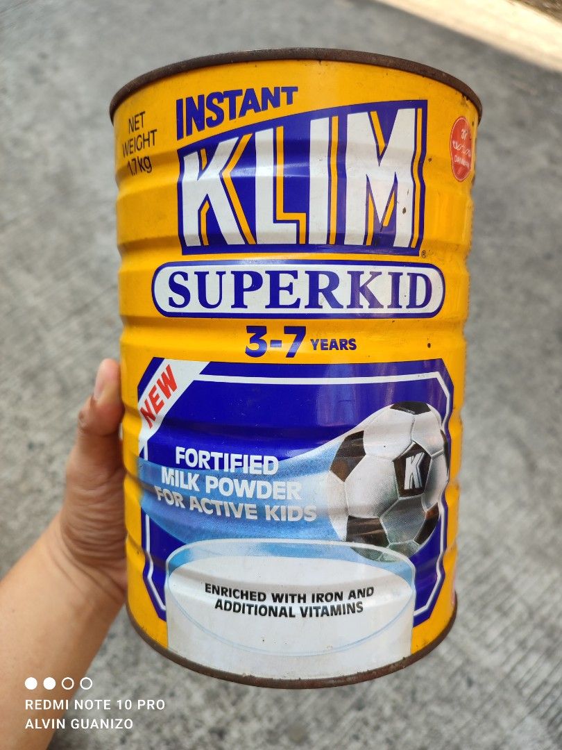 vintage KLIM tin can lata on Carousell