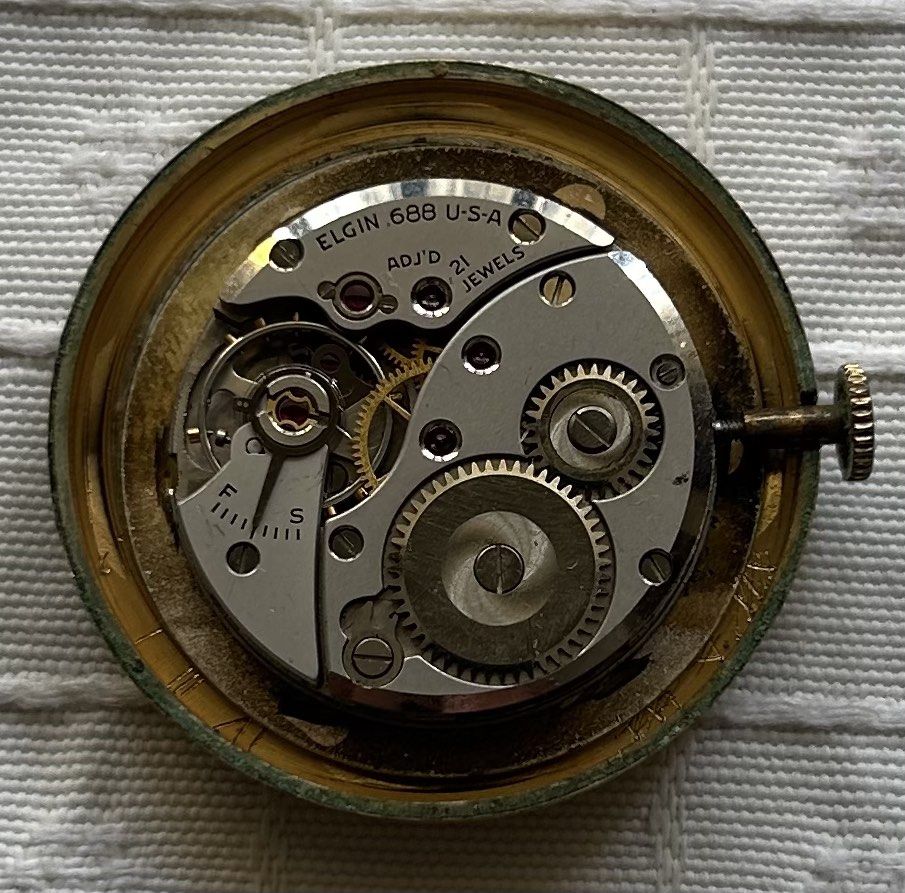 Vintage Lord Elgin 14K Gold Filled Fancy Lugs 21 Jewels Cal 688 Men’s ...
