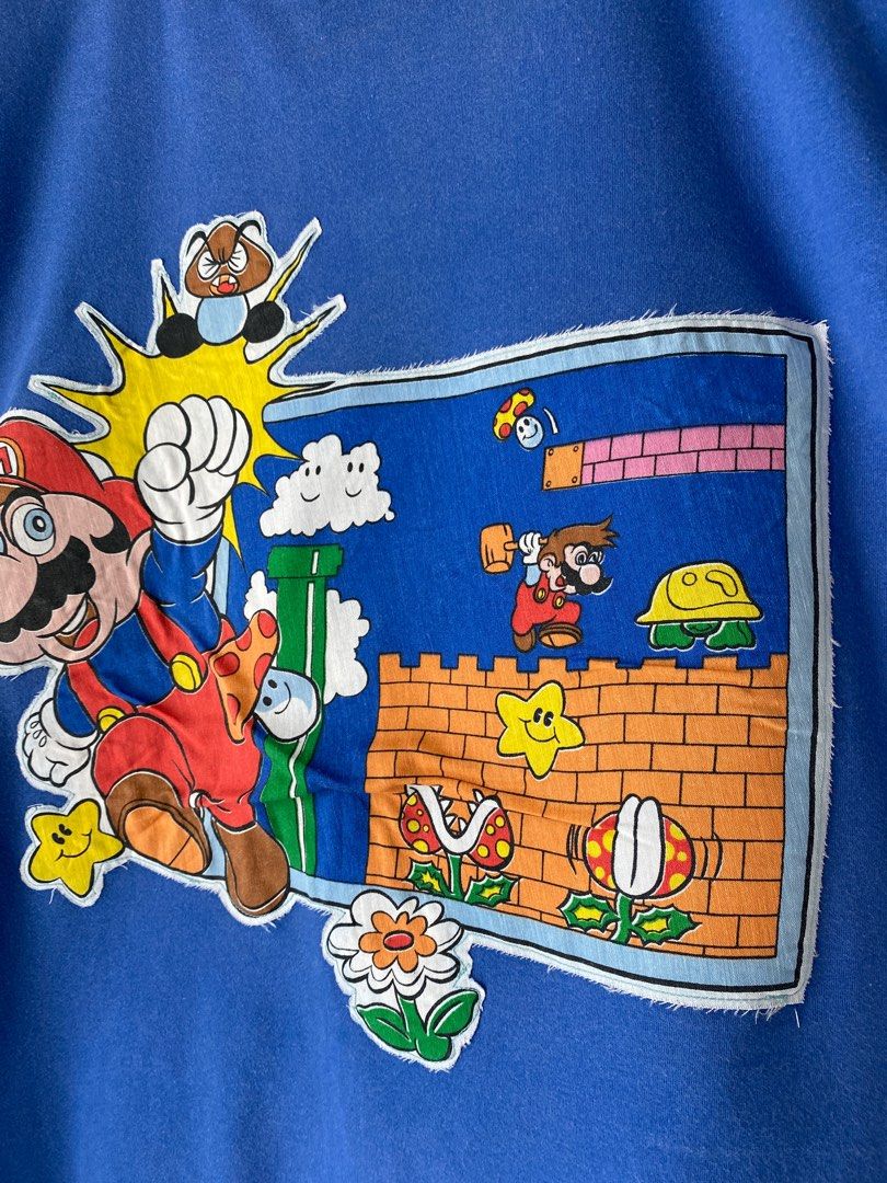 Vintage Mario Nintendo tee, Men's Fashion, Tops & Sets, Tshirts & Polo ...
