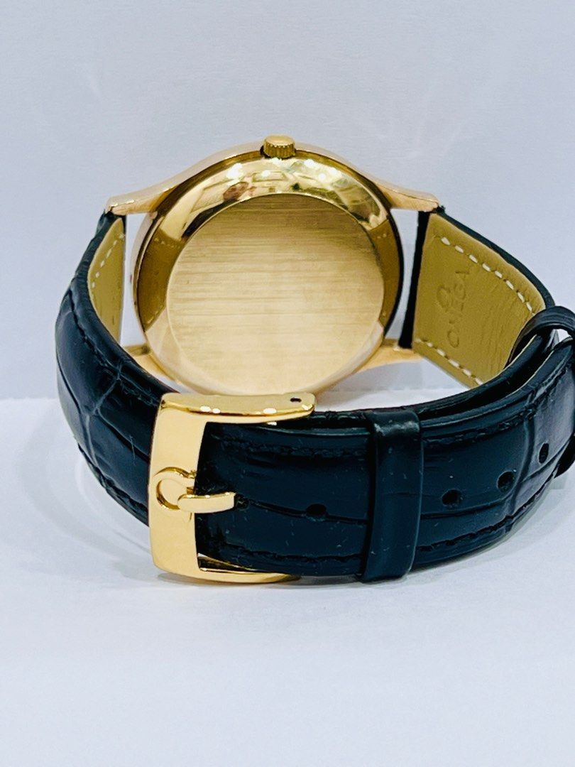 Vintage Omega 9K Solid Gold Automatic Watch (W0759), Luxury, Watches on ...