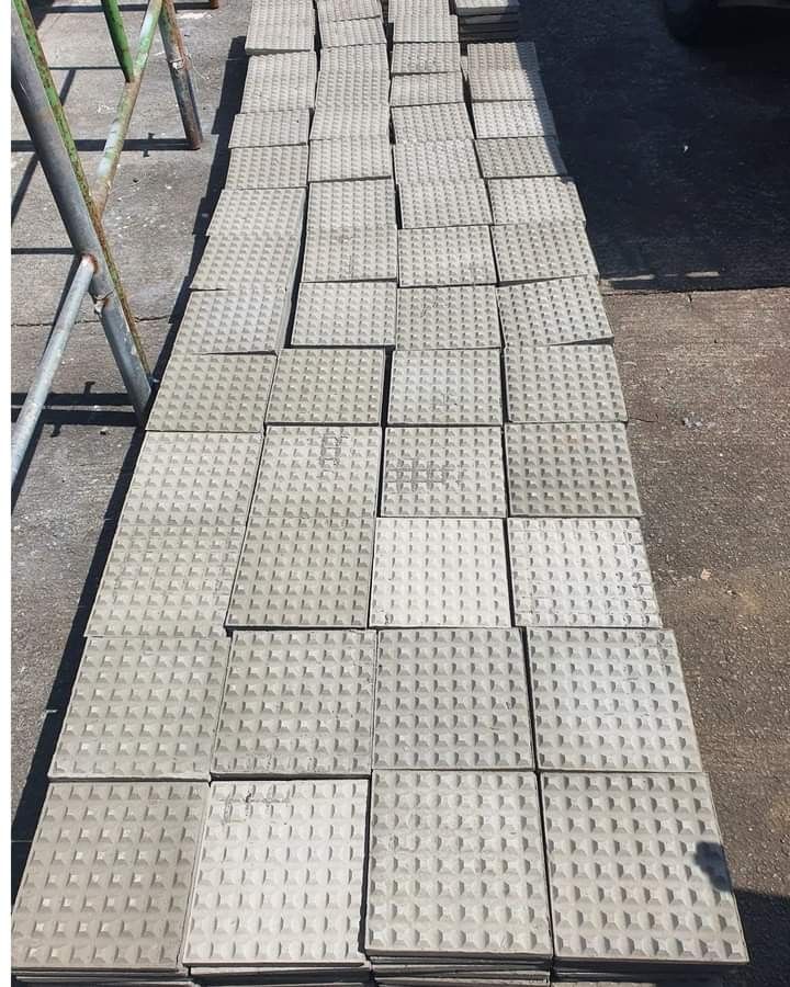 WAFFLE TILES GRAY, Commercial & Industrial, Construction & Building ...