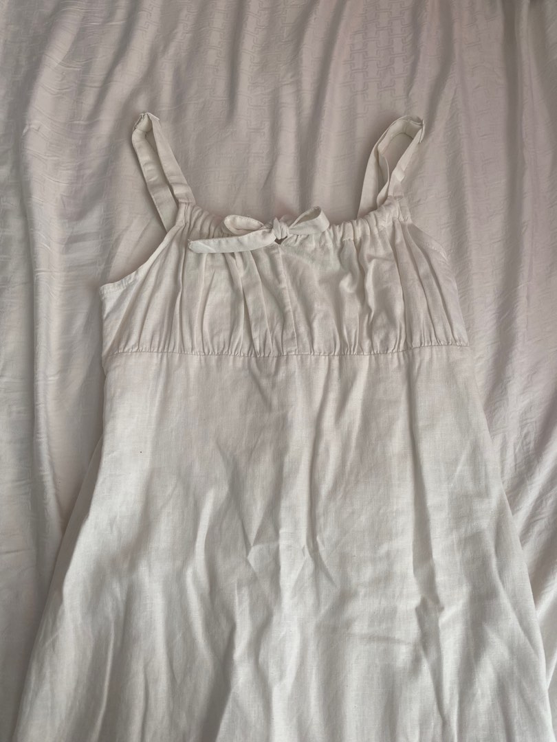 white coquette cottagecore dress, Women's Fashion, Dresses & Sets ...