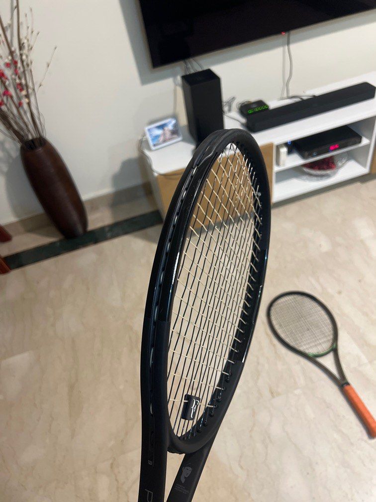 WILSON BLADE V8 100 + PROSTAFF 97L V11, Sports Equipment, Sports & Games, Racket & Ball Sports ...