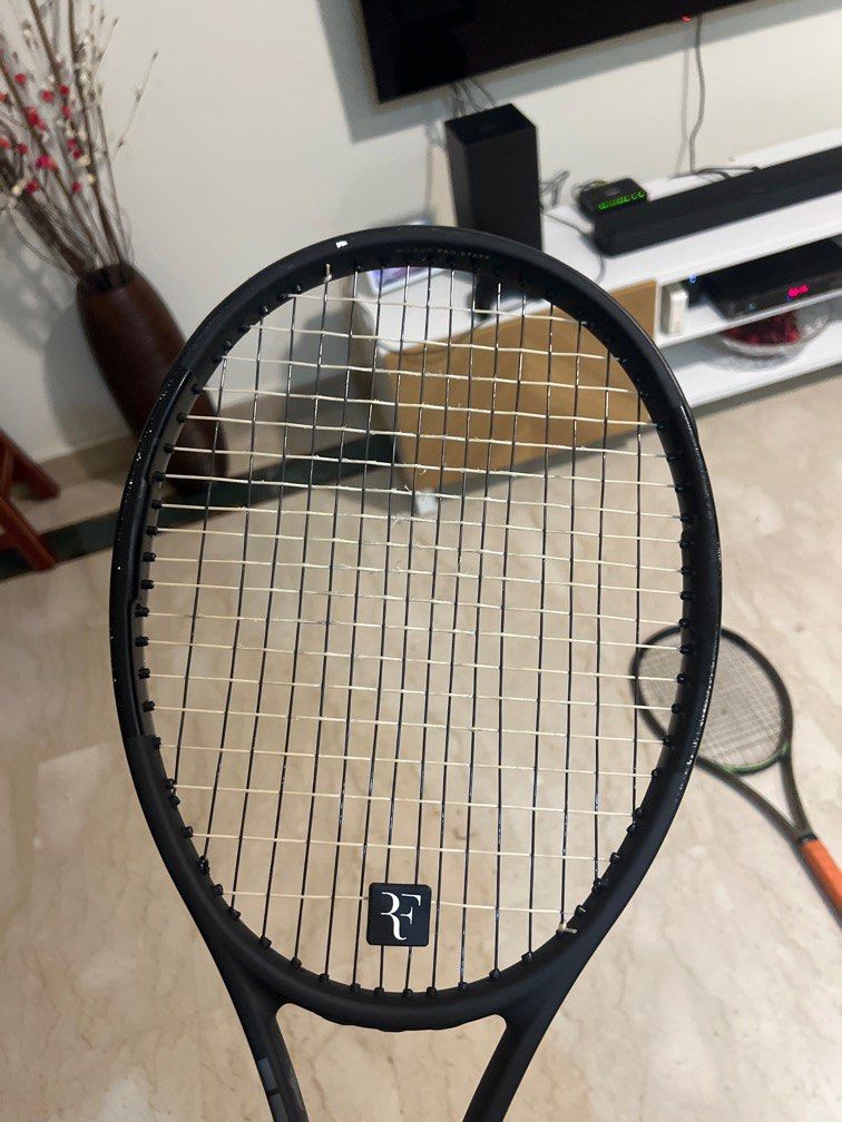 WILSON BLADE V8 100 + PROSTAFF 97L V11, Sports Equipment, Sports & Games, Racket & Ball Sports ...