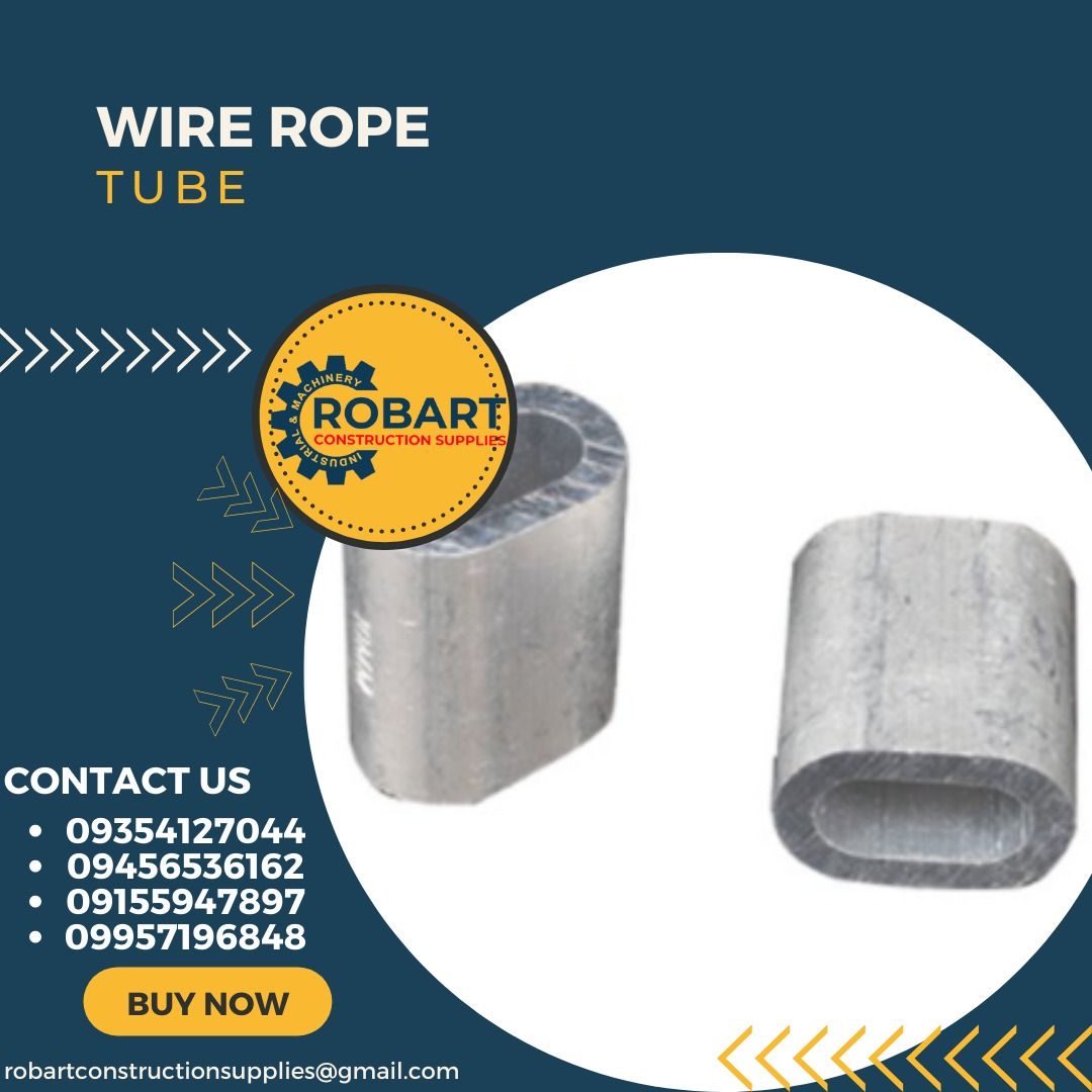 WIRE ROPE TUBE, Commercial & Industrial, Construction Tools & Equipment ...