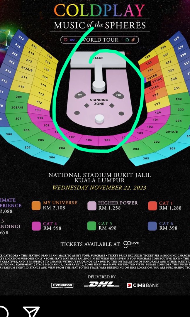WTB COLDPLAY IN KL, MALAYSIA 2023, Tickets & Vouchers, Event Tickets on ... WTB COLDPLAY IN KL, MALAYSIA 2023, Tickets & Vouchers, Event Tickets on ...