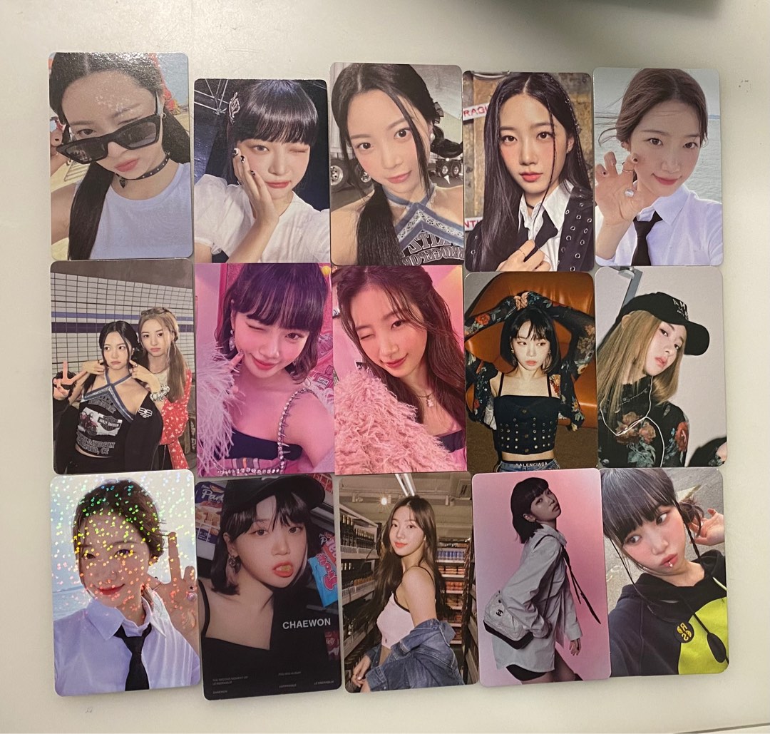 WTS lesserafim antifragile fearless japan weverse pob compact album pc yes24 QR Code Shopee pob ...