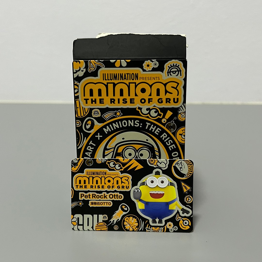 [WTS] MINIONS THE RISW OF GRU POPMART PET ROCK OTTO, Hobbies & Toys ...