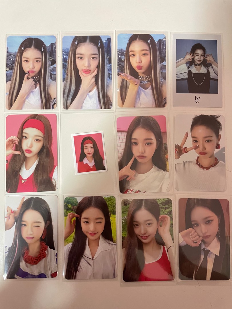 [WTS/WTT] ive izone wonyoung preorder benefit pob clearance afterlike love dive beret eleven ...