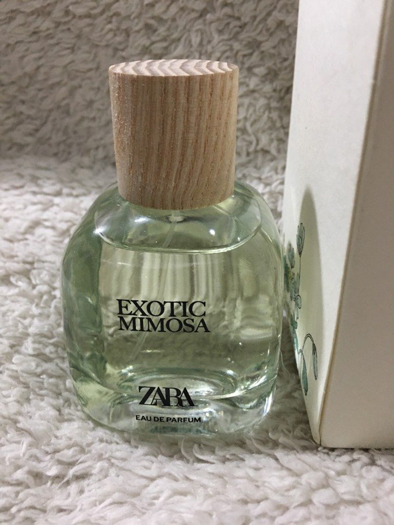 Authentic Zara exotic mimosa eau de parfum, Beauty & Personal Care ...