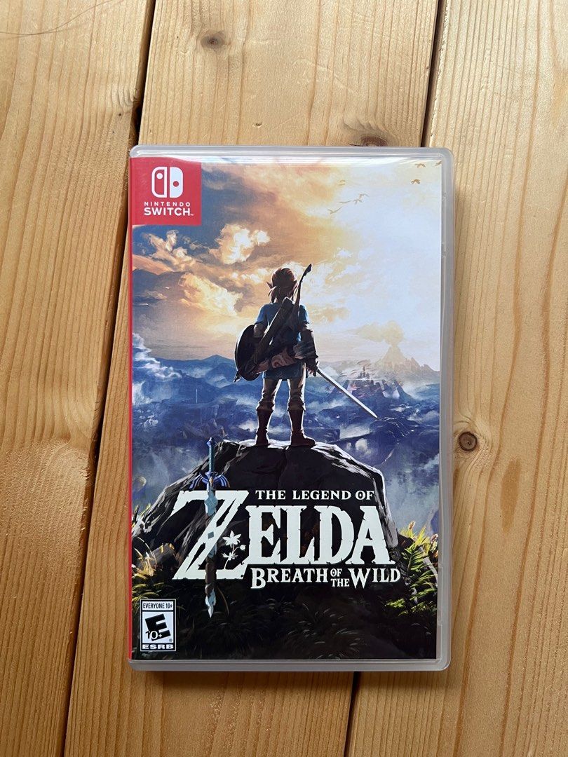 Zelda Breath Of The Wild Nintendo Switch, Video Gaming, Video Games ...