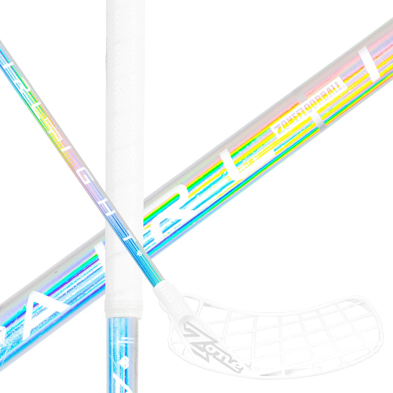 ZONE HYPER AIRLIGHT 28 OVAL HOLOGRAM/WHITE, Sports Equipment, Sports & Games, Racket & Ball ...