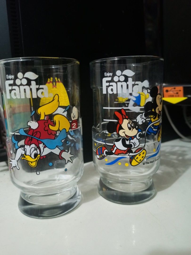 15cm enjoy fanta walt disney mickey mouse drinking glass set, Furniture ...
