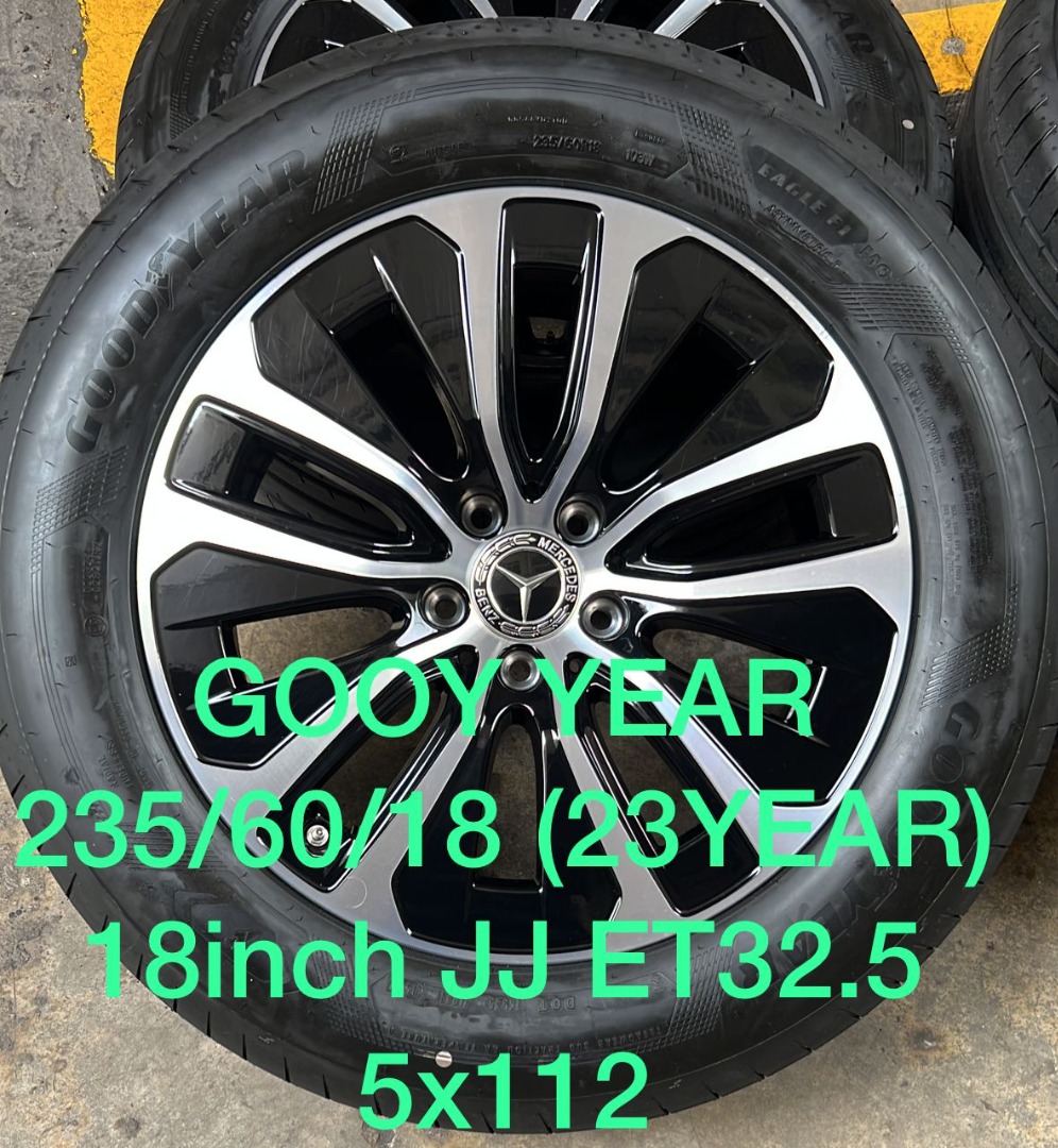 18" Mercedes Benz GLC Original rims & Goodyear tyres, Car Accessories ...