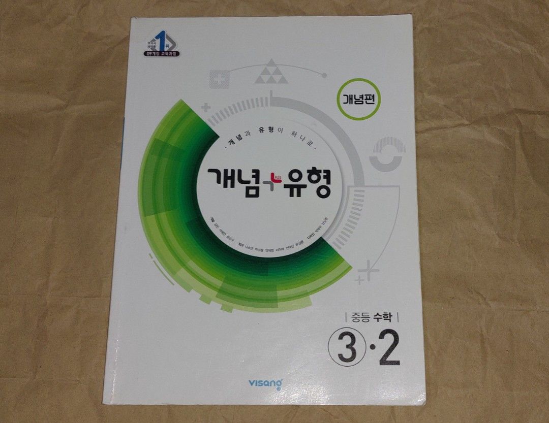 2018 Visang Korea Concept Type Secondary Math 3.2 Korean Language Mathematics Book Used With ...