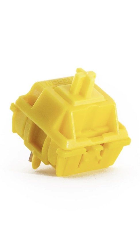 70 X Gateron Gold Cap Switches (Lubed), Computers & Tech, Parts ...