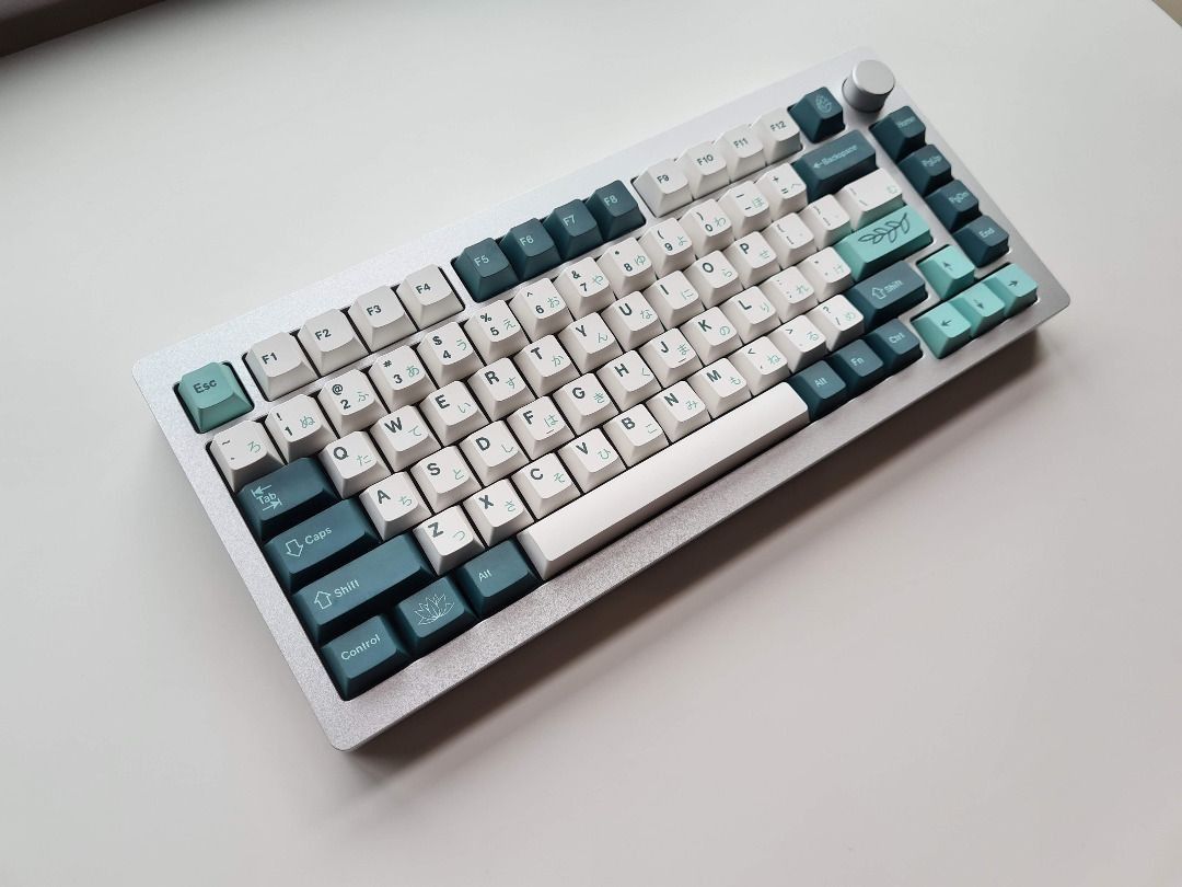 75% Custom Mechanical Keyboard (Botanical1905) - Fully Modded Aluminium, Computers & Tech, Parts ...