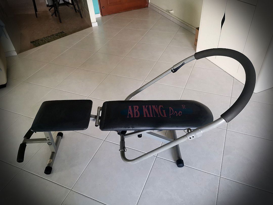 Ab king pro exercise workout bench press, Sports Equipment, Exercise ...