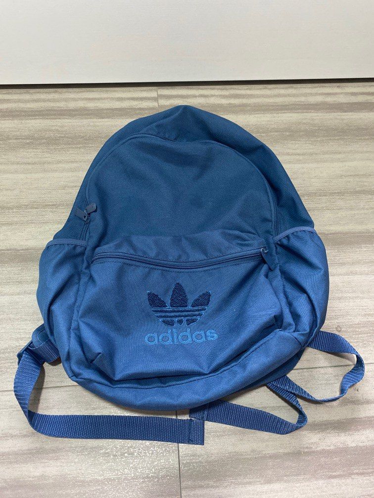 Adidas Backpack blue, Women's Fashion, Bags & Wallets, Backpacks on ...