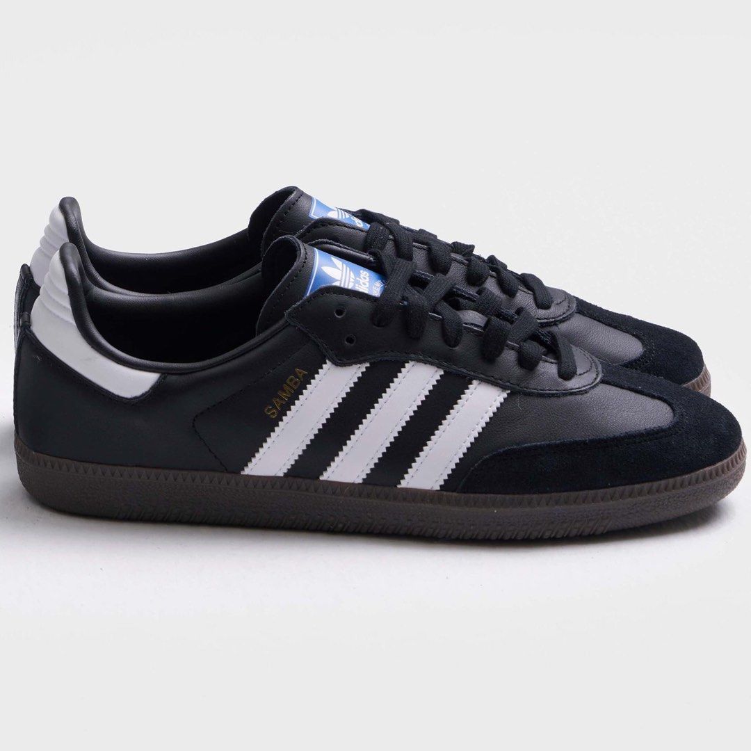 ADIDAS SAMBA OG BLACK, Men's Fashion, Footwear, Sneakers on Carousell