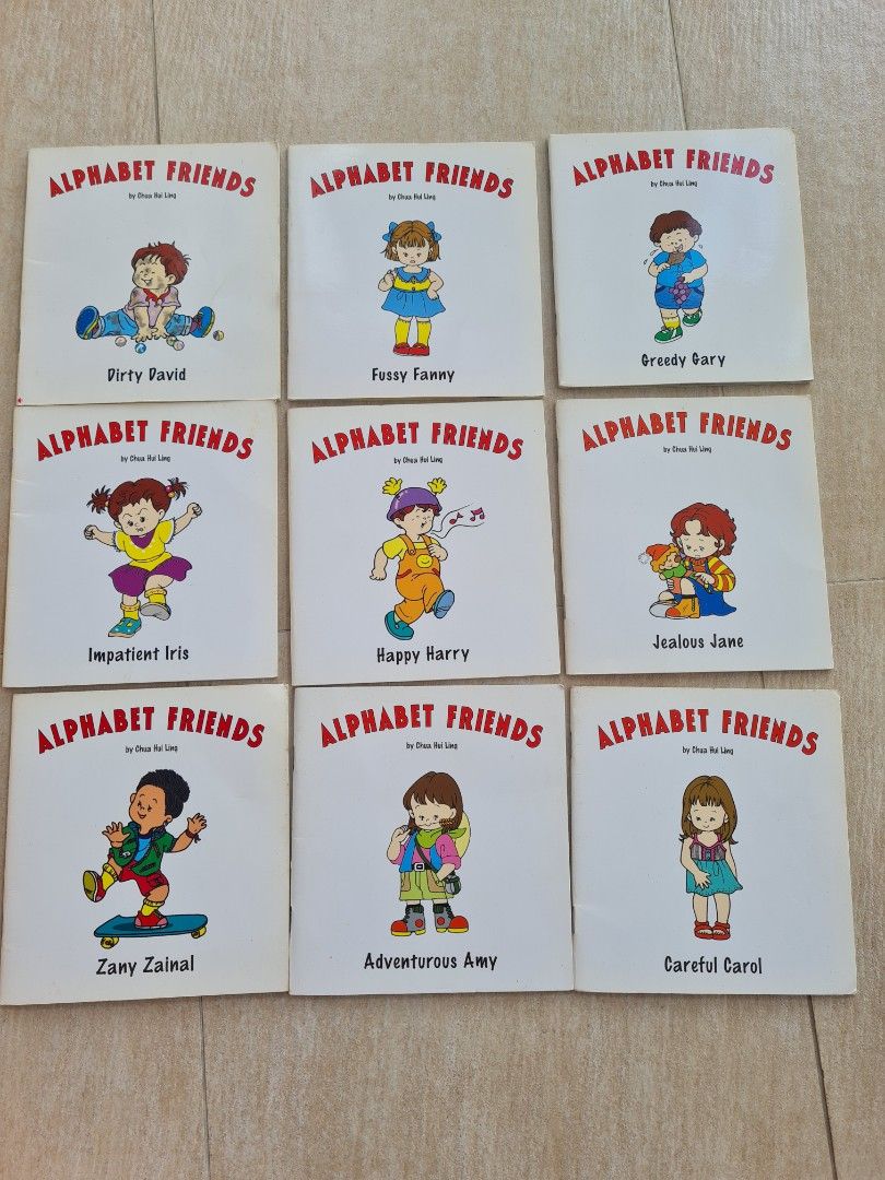 Alphabet Friends series, Hobbies & Toys, Books & Magazines, Children's ...