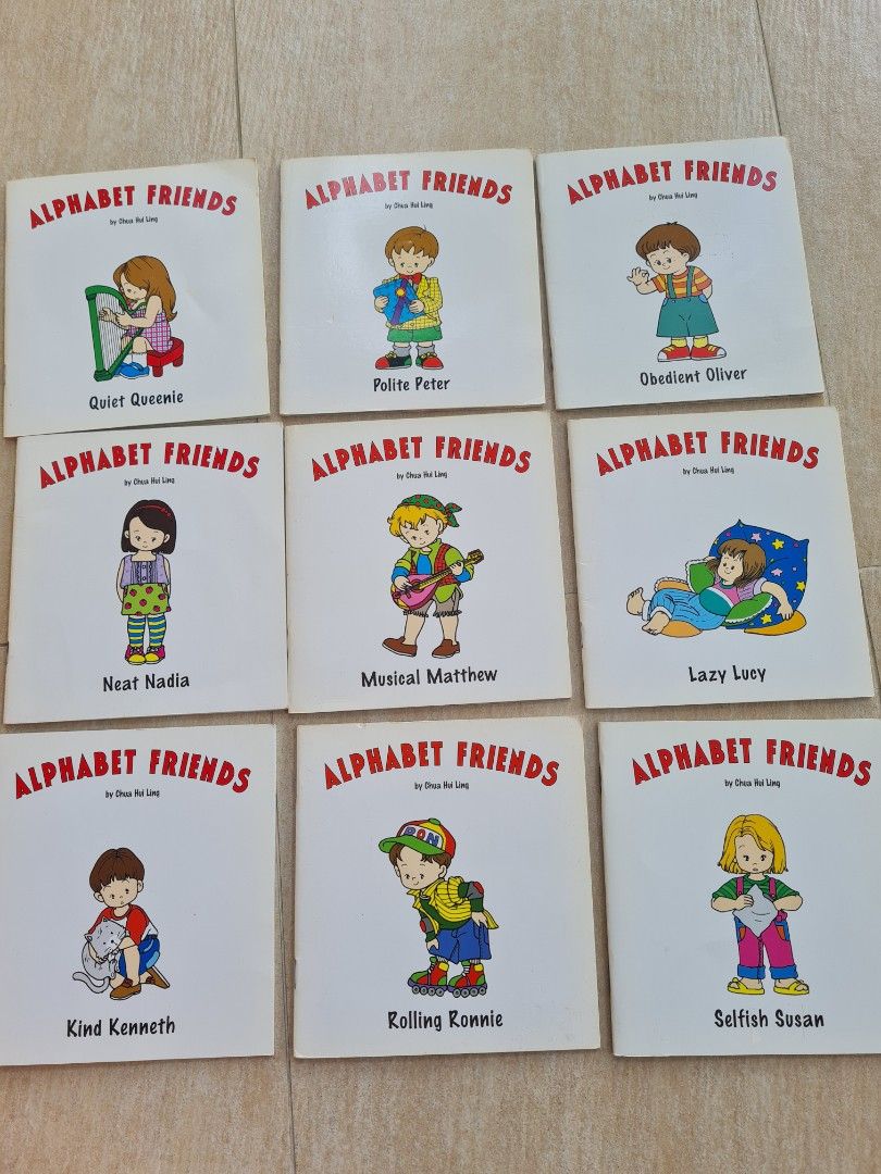 Alphabet Friends series, Hobbies & Toys, Books & Magazines, Children's ...