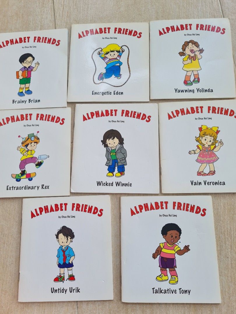 Alphabet Friends series, Hobbies & Toys, Books & Magazines, Children's ...