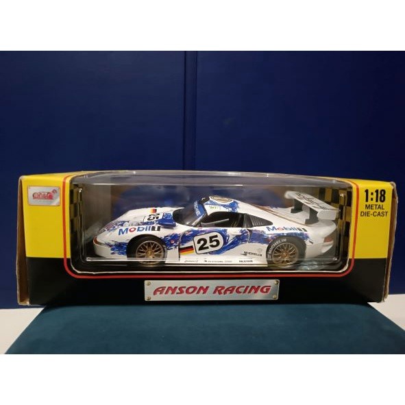 Anson Racing - Porsche 911 GT1 #25 - 24h Le Mans - 1996, scale 1:18 ...