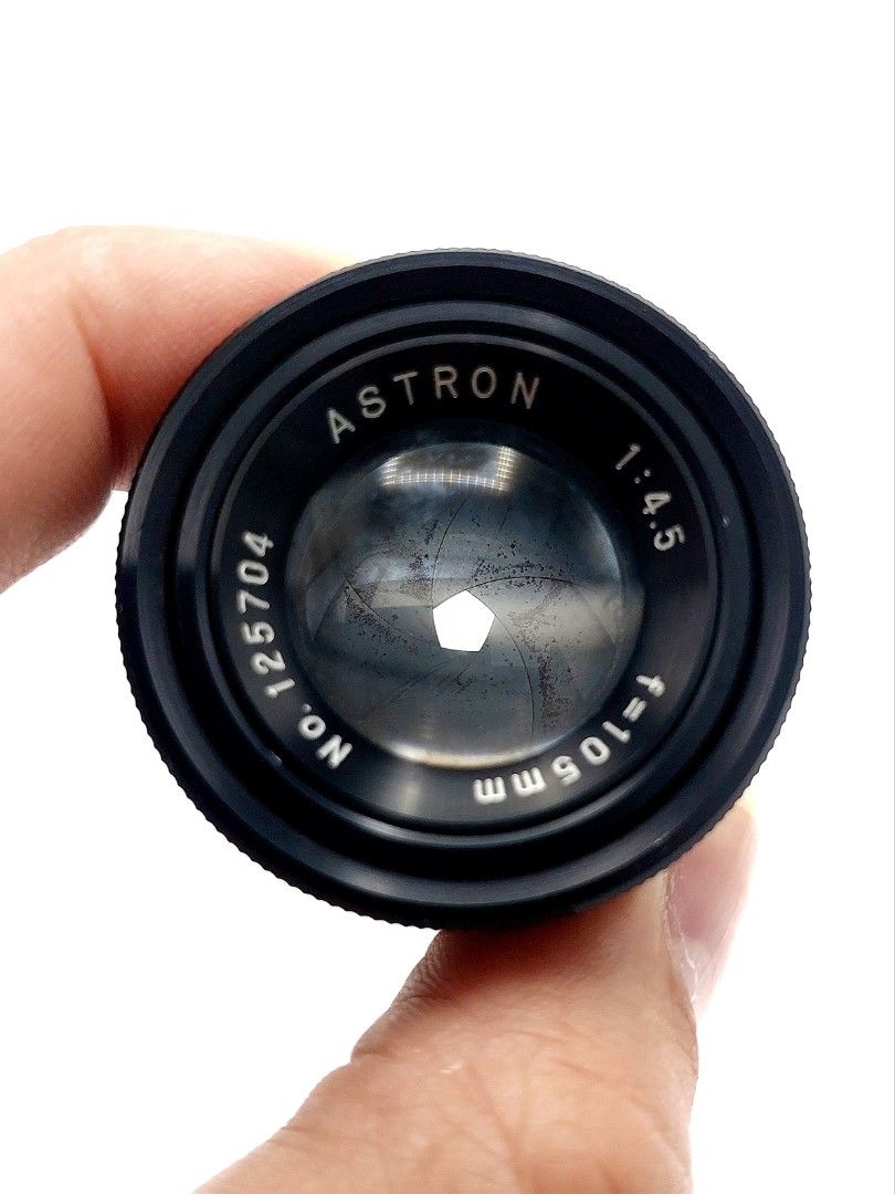 Astron enlarger lens magnifier 105mm, Photography, Lens & Kits on Carousell