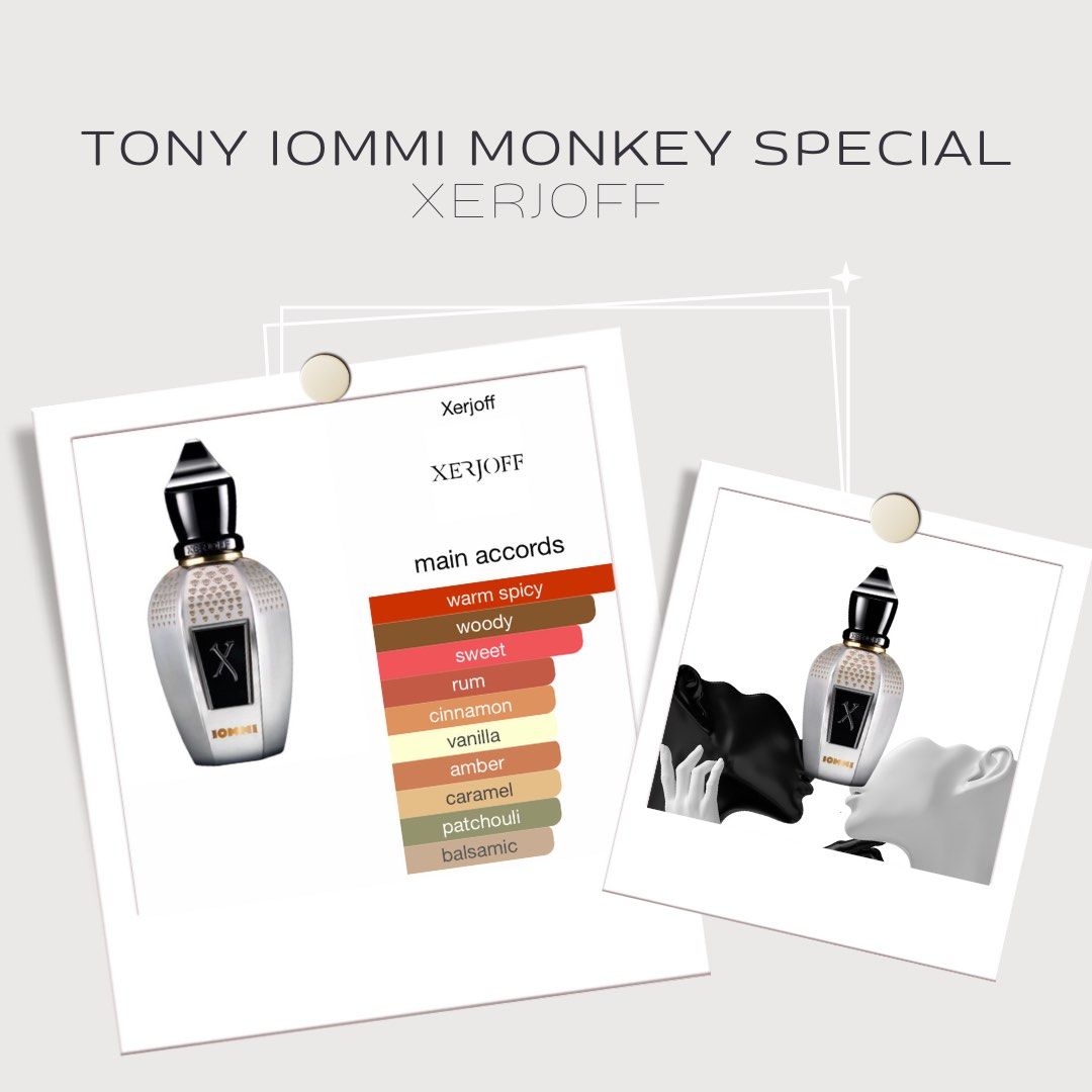 Authentic - Tony Iommi Monkey Special by Xerjoff - Sealed, Beauty ...