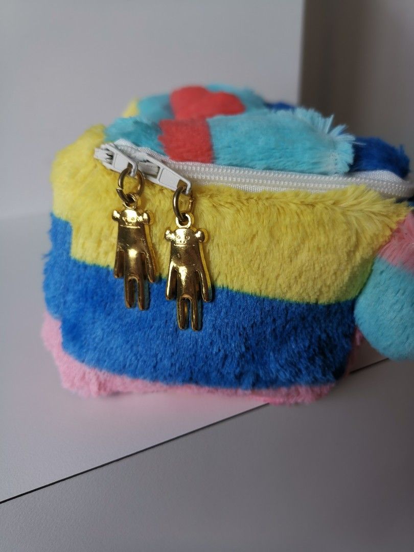 Authentic Craftholic Furry Pouch, Women's Fashion, Bags & Wallets ...
