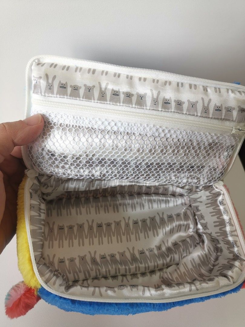 Authentic Craftholic Furry Pouch, Women's Fashion, Bags & Wallets ...