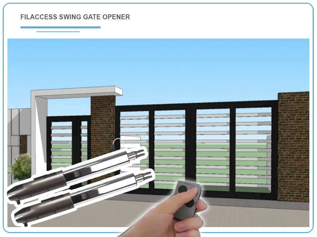 Auto Swing Gate Smart Opener/Operator - Heavy Duty, Commercial ...