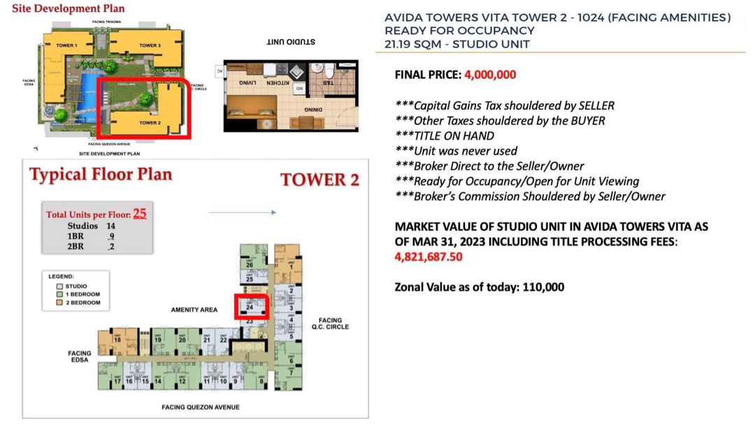 Avida Towers Vita, Property, For Sale, Apartments & Condos on Carousell