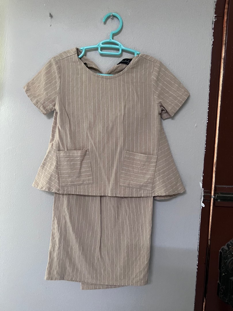 Pre love Baju kurung modem & sari, Women's Fashion, Dresses & Sets ...