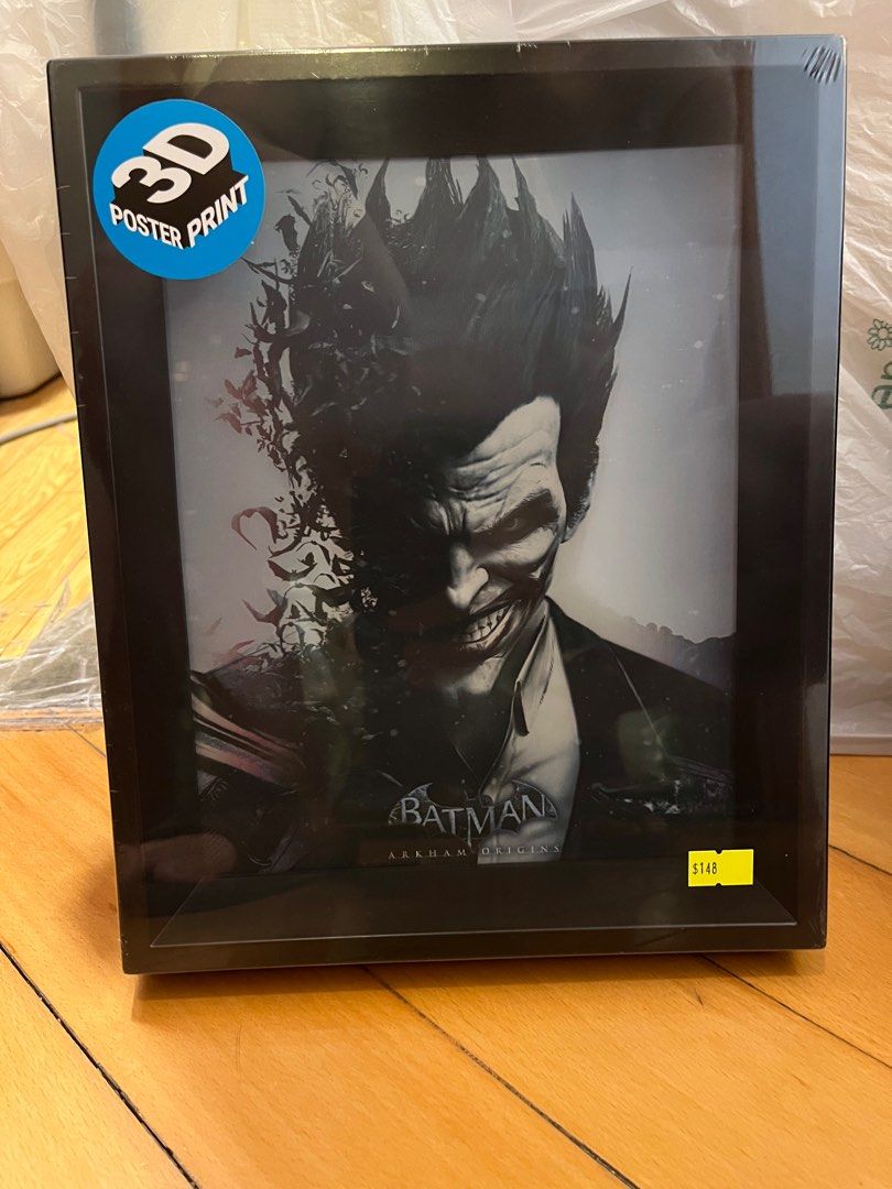 Batman Joker 3D Art frame, 興趣及遊戲, 收藏品及紀念品, 明星周邊 - Carousell
