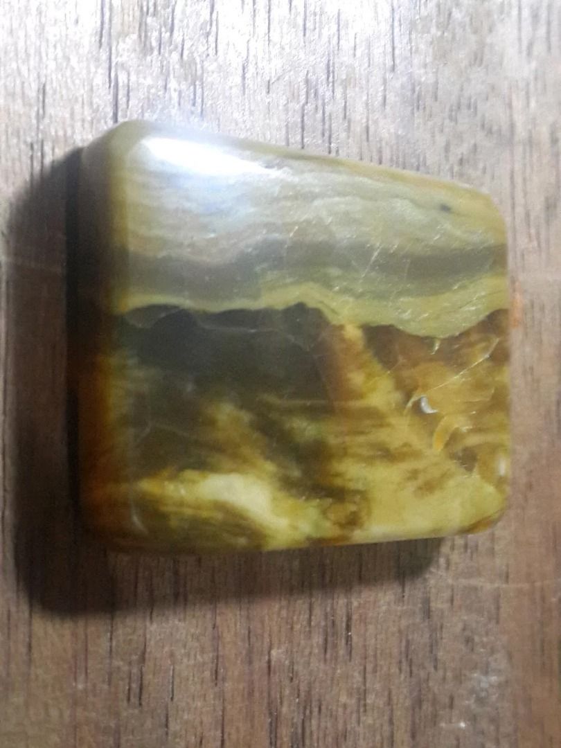 Batu Akik Garut Galian Lama Gambar Pemandangan Gunung 2 In 1, Barang ...