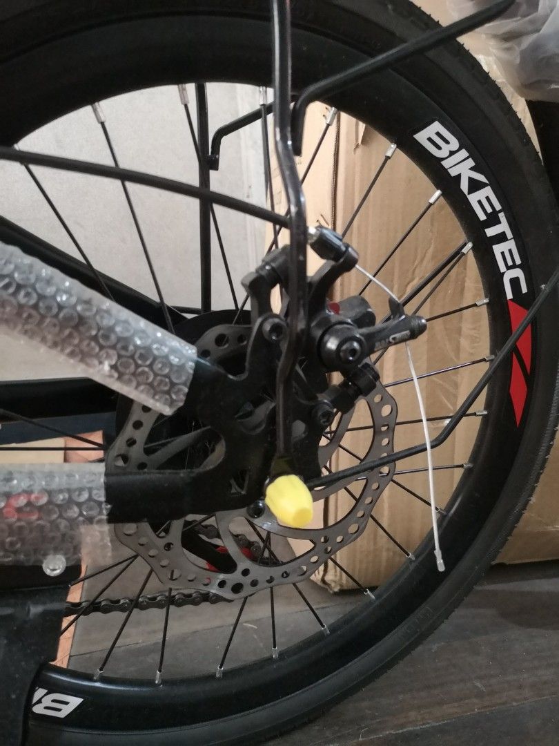 Biketec 20 Inches Foldable Bike, Sports Equipment, Bicycles & Parts ...