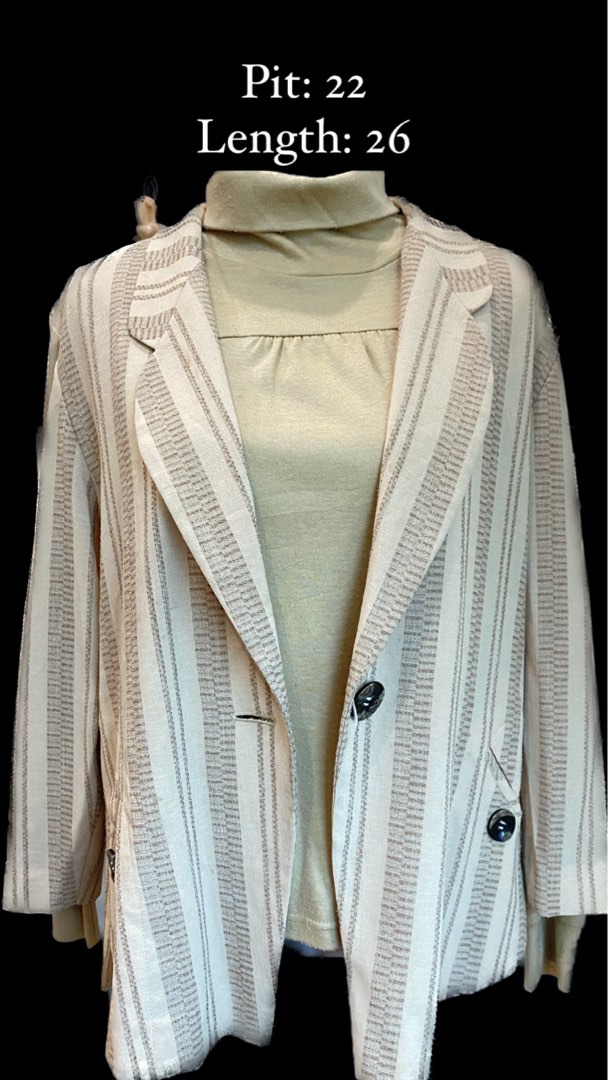 Blazer free inner, Women's Fashion, Coats, Jackets and Outerwear on ...