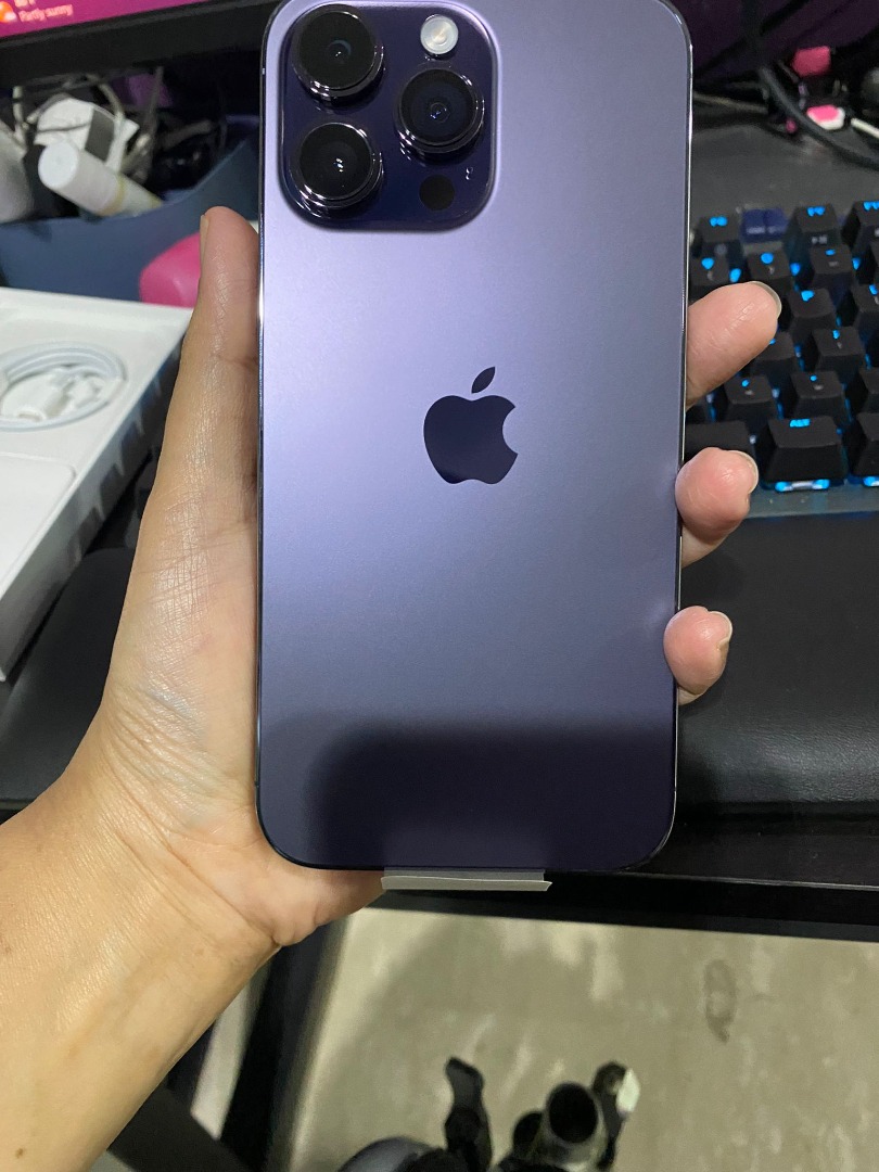 BNIB Iphone 14 Pro Max 256gb Deep Purple, Mobile Phones & Gadgets, Mobile Phones, iPhone, iPhone ...