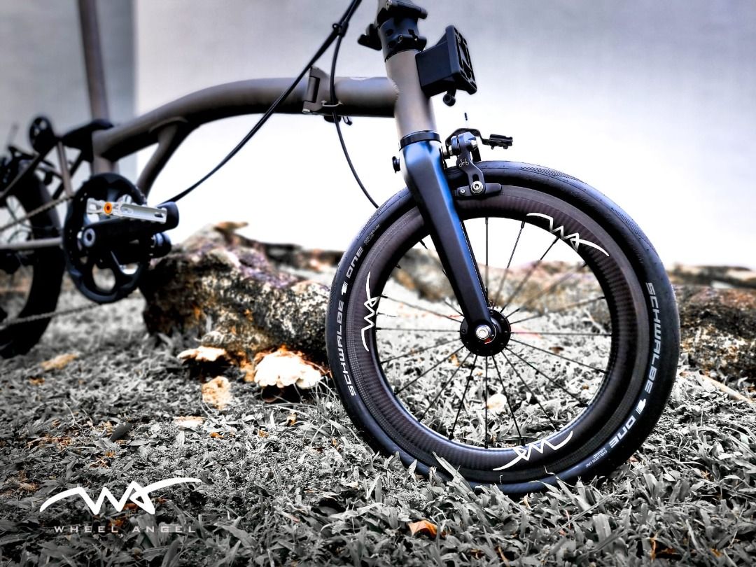 Brompton Titanium T Line Carbon Wheelset Ext Spd - Phil Woods & Onyx ...