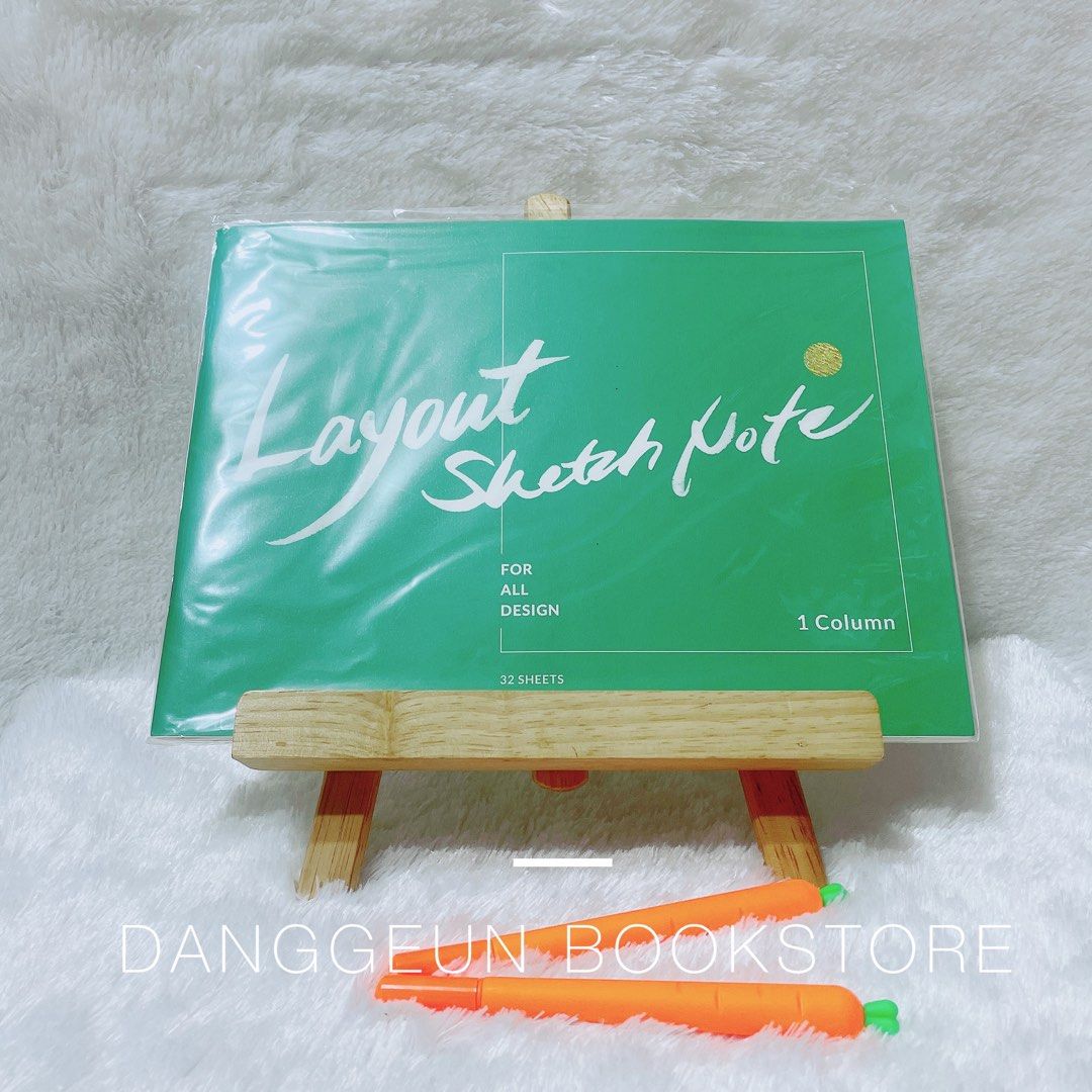 BUKU DESIGN KOREA LAYOUT SKETCH NOTE FOR ALL DESIGN 1 COLUMN, Buku ...