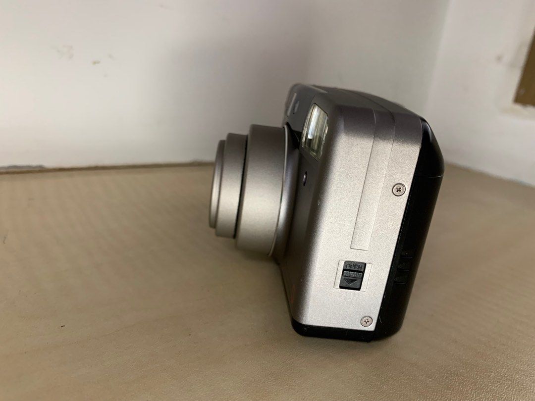 祝福語打印」Canon Autoboy S 底片相機 附保護套 日文說明書一份 基本功能電池測試ok, 相機攝影, 相機在旋轉拍賣