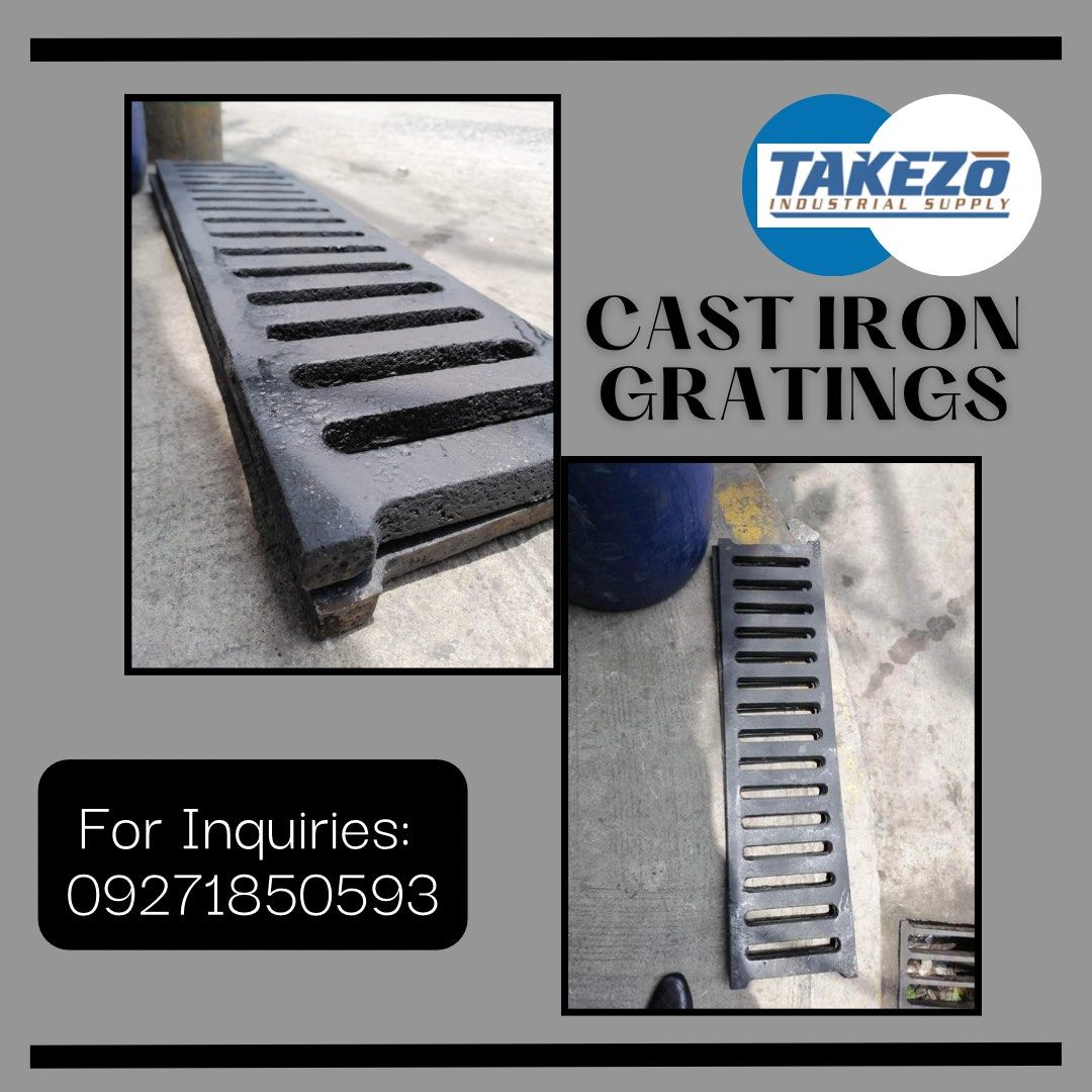 Cast Iron Gratings, Commercial & Industrial, Construction & Building ...