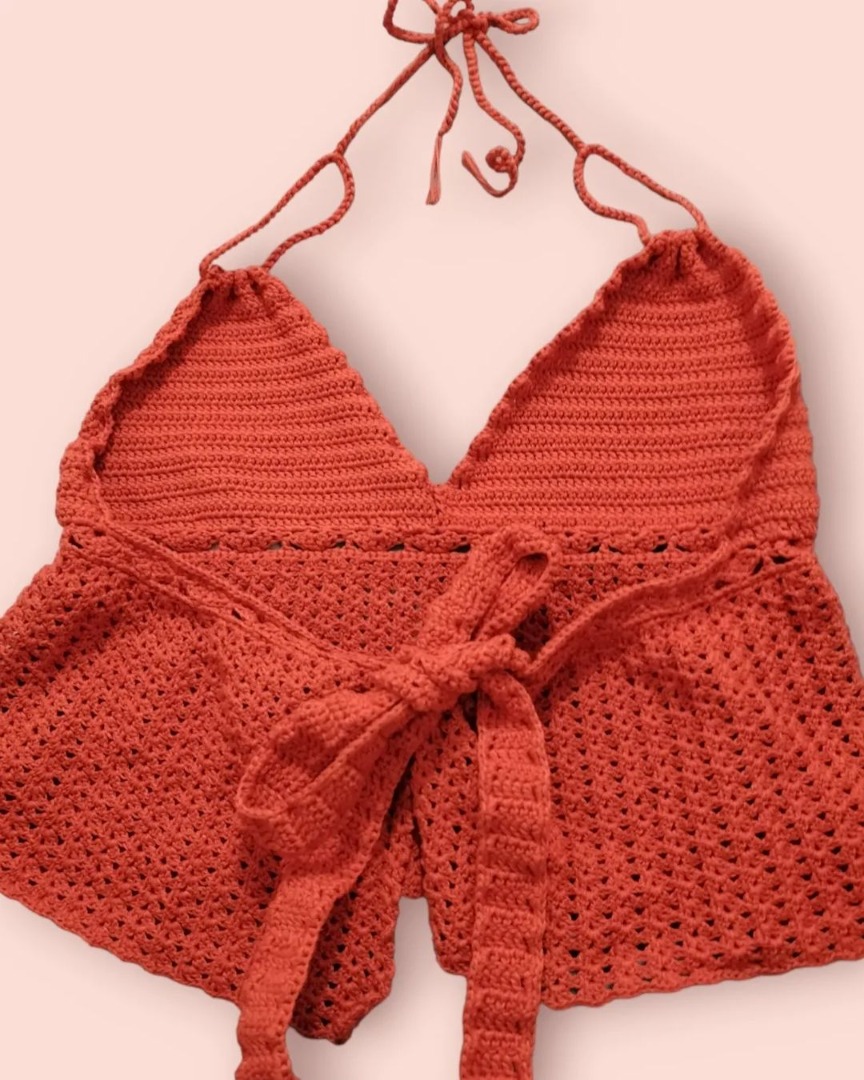 Catcha Crochet Top | Small to Medium, Women's Fashion, Tops, Others ...