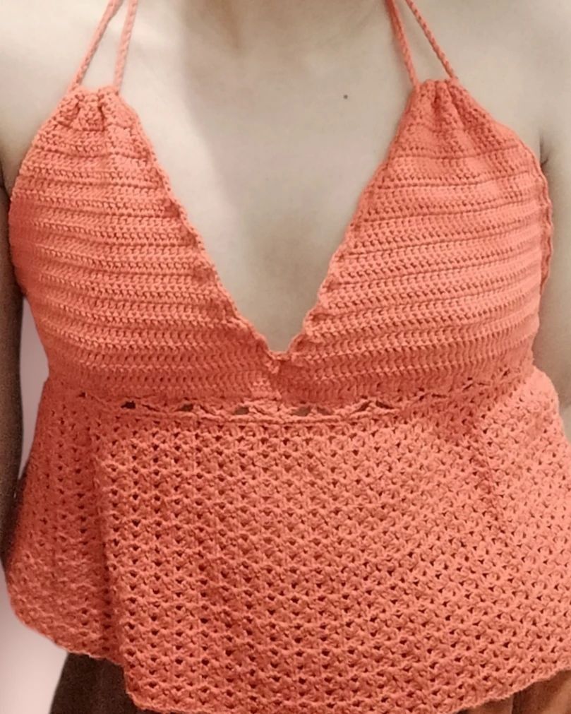 Catcha Crochet Top | Small to Medium, Women's Fashion, Tops, Others ...