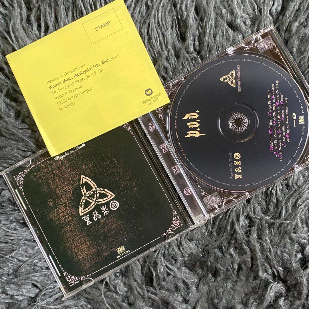 CD P.O.D Payable on Death, Hobbies & Toys, Music & Media, CDs & DVDs on Carousell