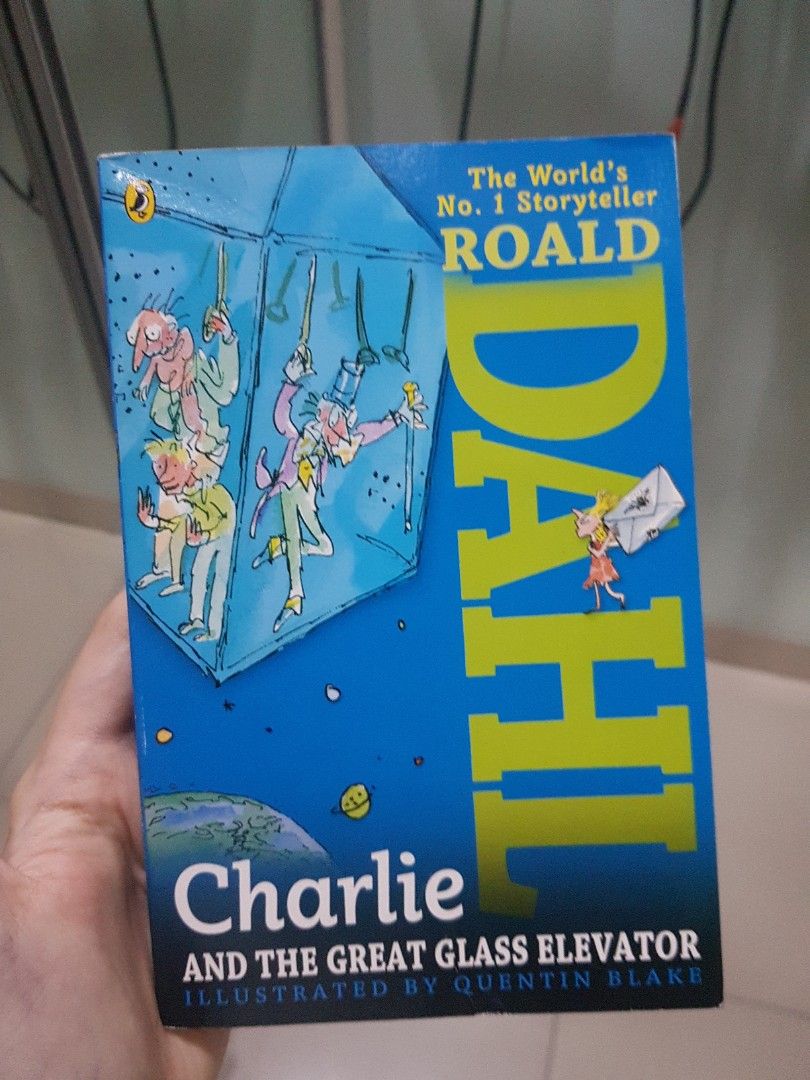 Charlie and the Great Glass Elevator Roald Dahl, Buku & Alat Tulis ...