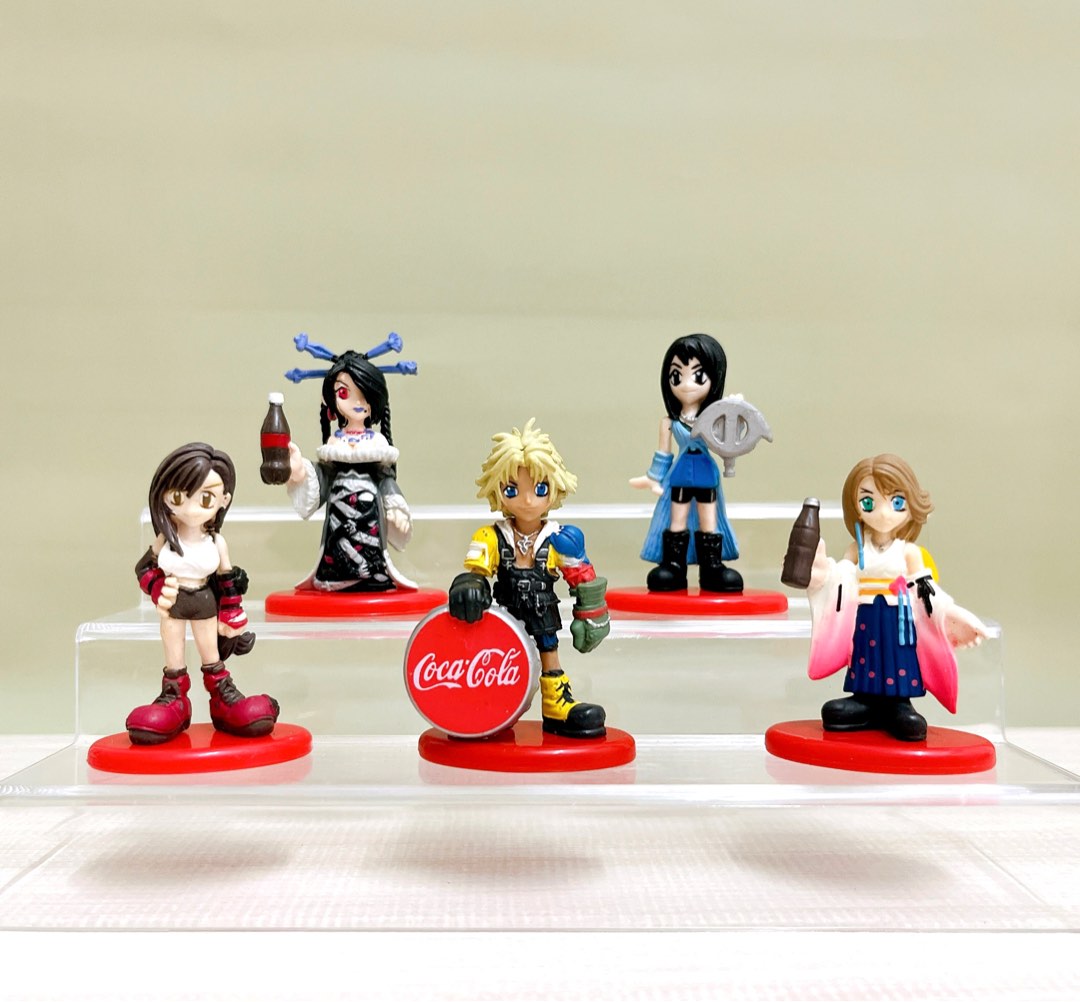 Coca Cola Final Fantasy X Figures Set, Hobbies & Toys, Toys & Games on ...